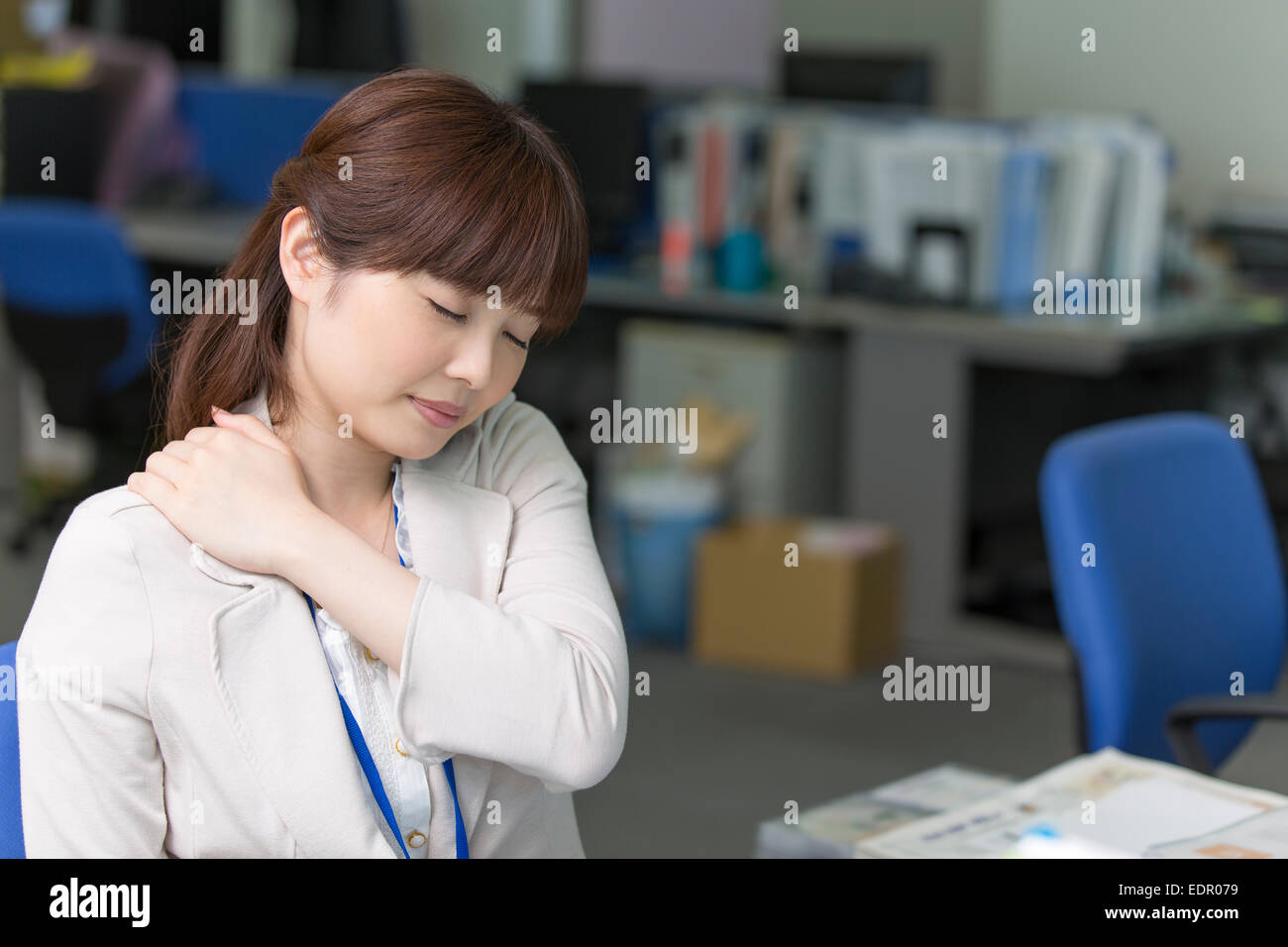 Tired japanese hi-res stock photography and images - Alamy