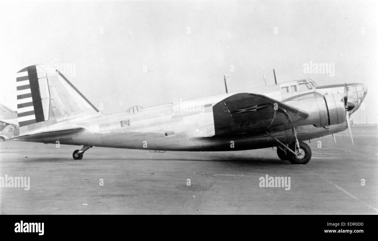 Douglas B-18A, serial 37-450, a U.S. Army Air Corps bomber used before ...