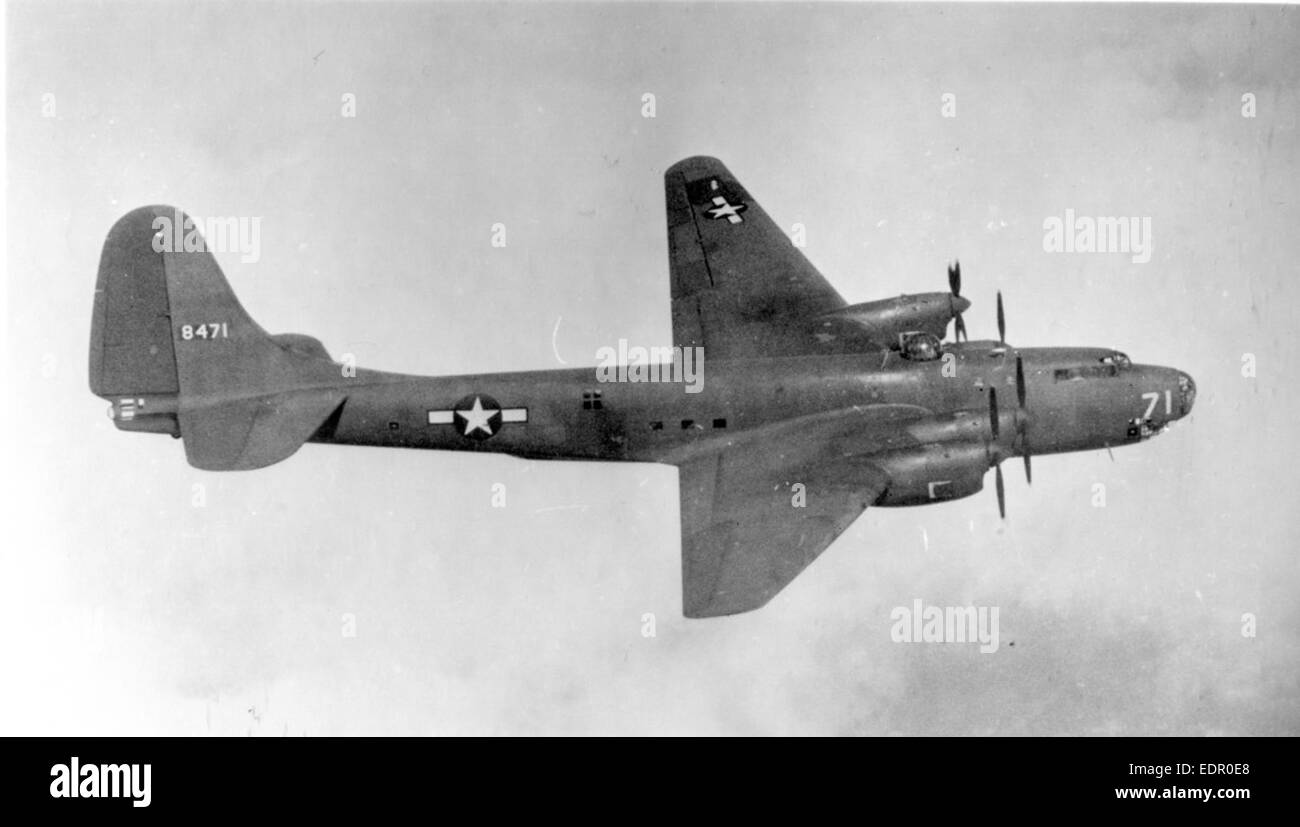 This image shows the Douglas XB-19A (serial number 38-471), a prototype ...