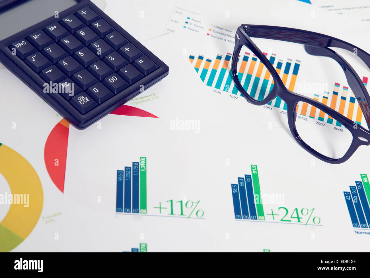 Business workplace. Finance concept on the white Stock Photo - Alamy