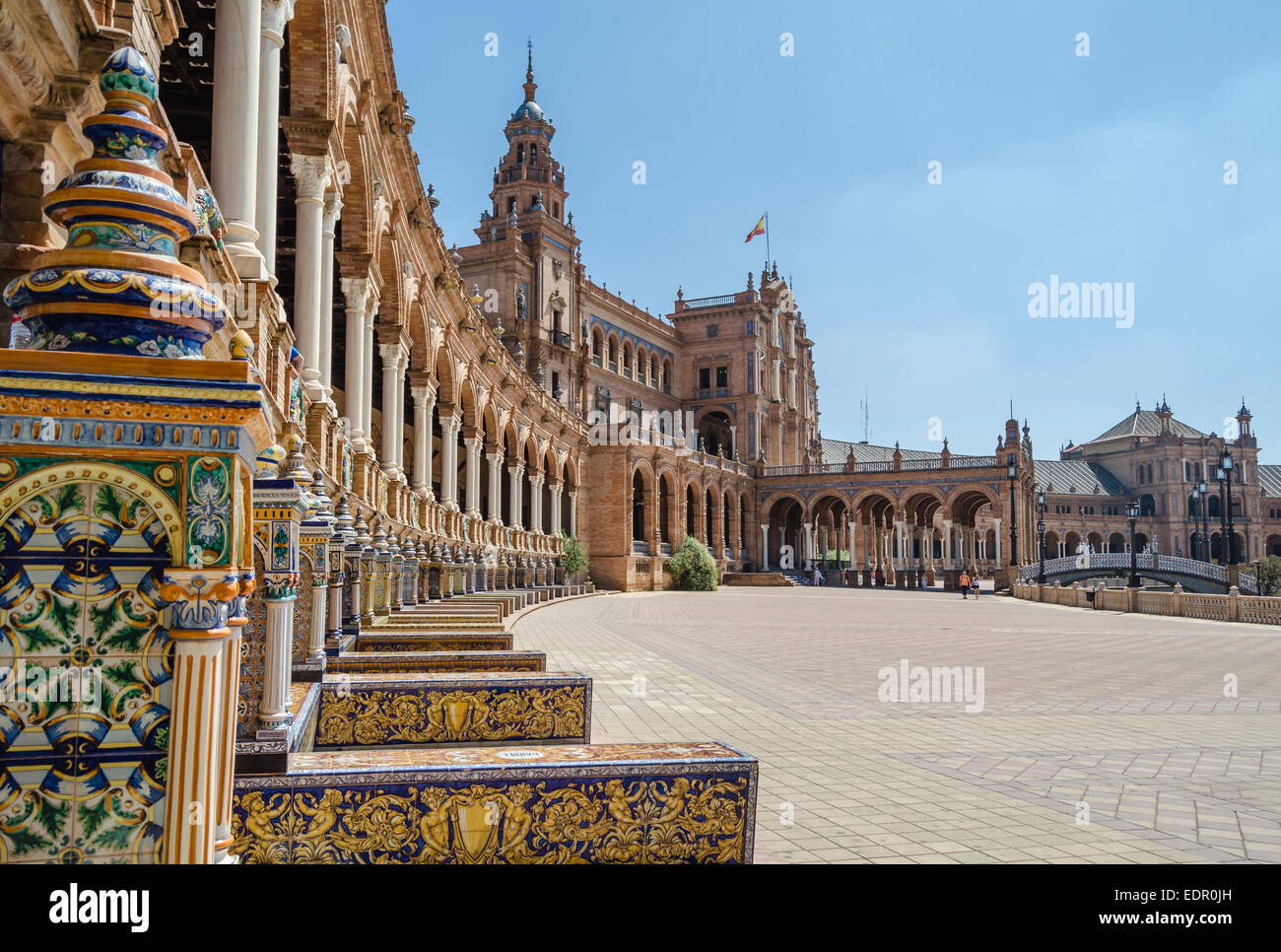 Spain square plaza de espana hi-res stock photography and images - Alamy