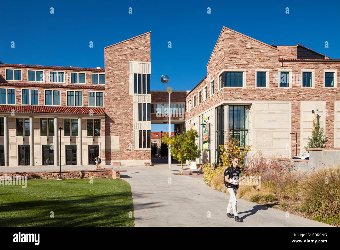 Visual Arts Complex, CU Boulder Stock Photo - Alamy