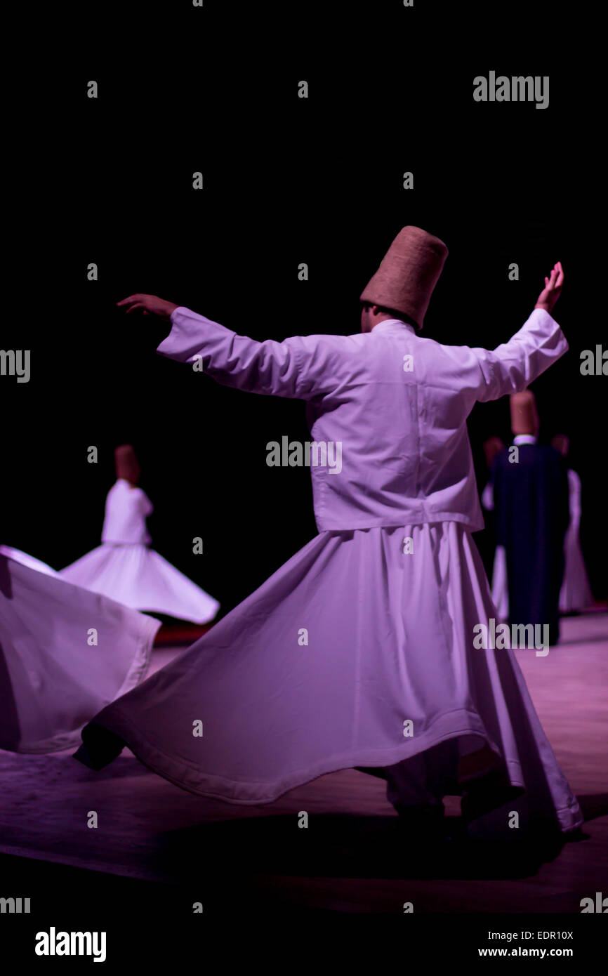 Ottoman whirling dervishes hi-res stock photography and images - Alamy