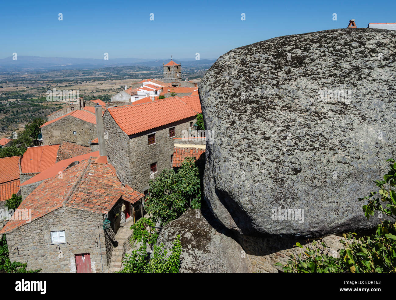 Stone Village, Monsanto, Portugal Stock Photo - Alamy