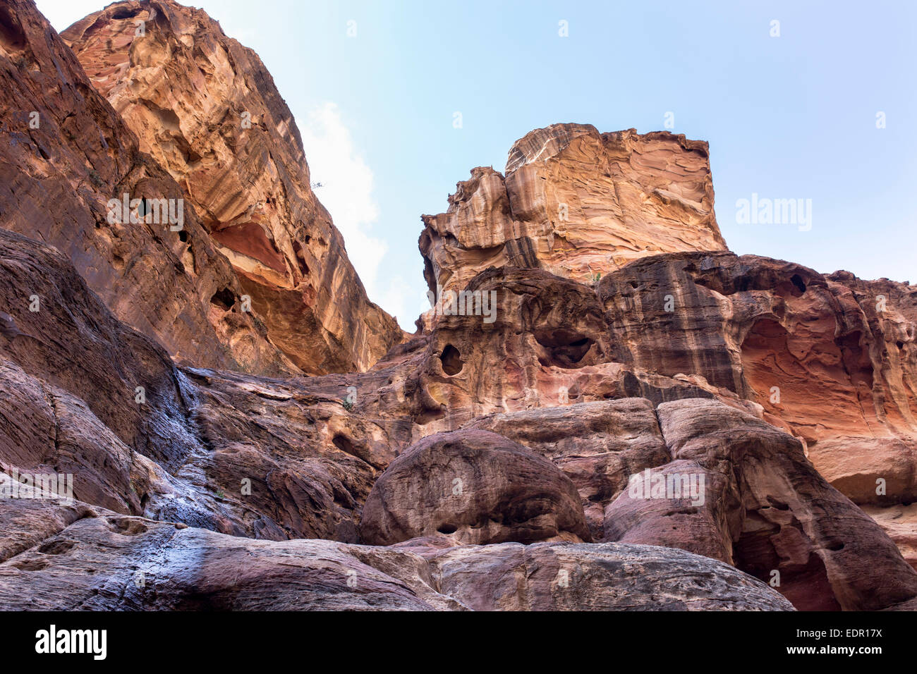 Petra (Arabic: البتراء, Al-Batrāʾ; Ancient Greek: Πέτρα) is a ...