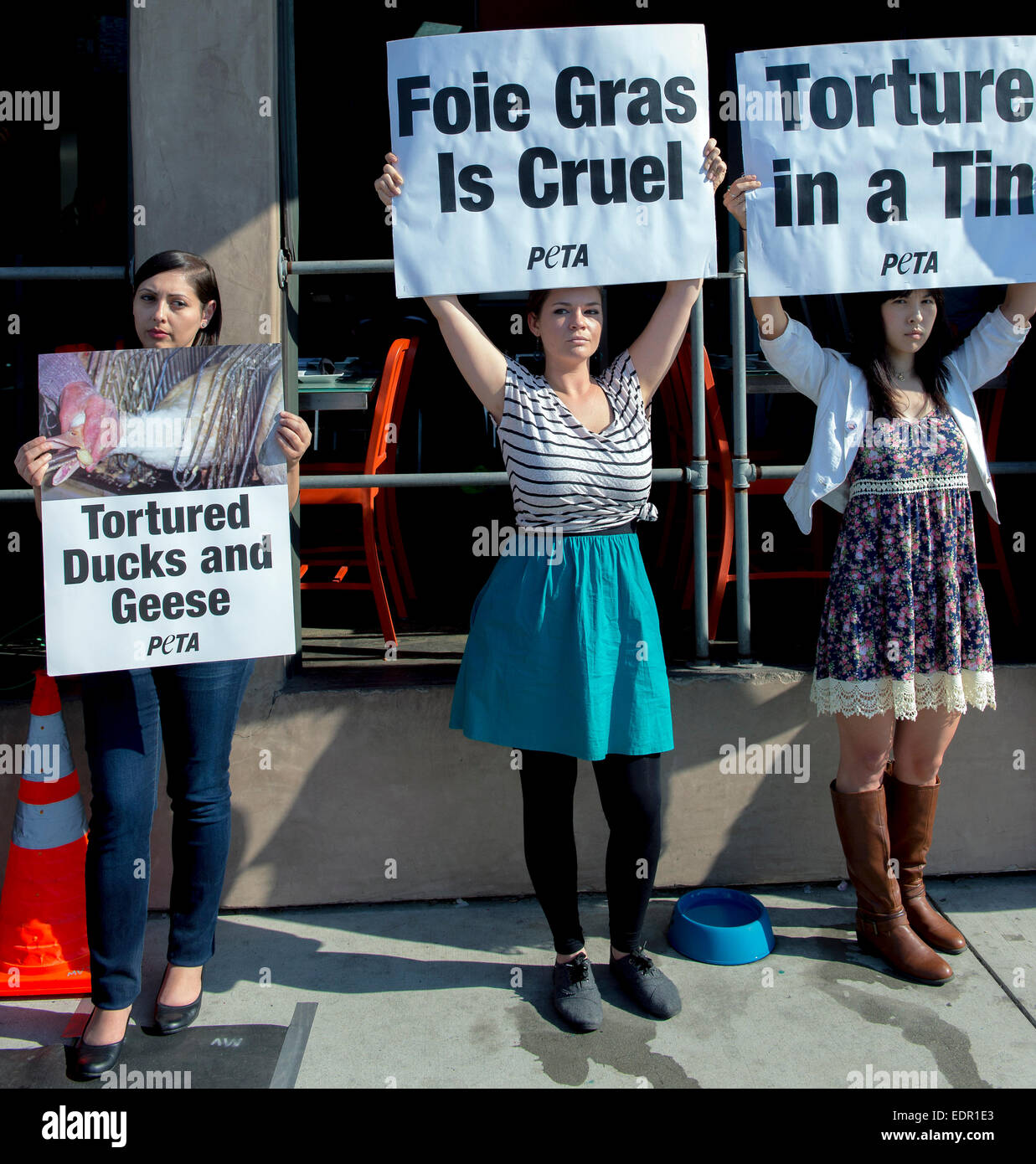 Peta Protest Against Foie Gras High Resolution Stock Photography and ...