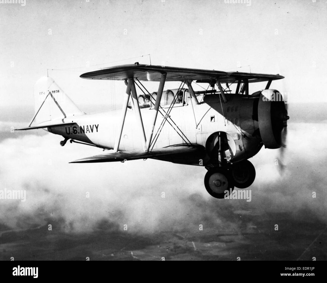 The Grumman FF-1 was the first carrier-based fighter aircraft used by ...