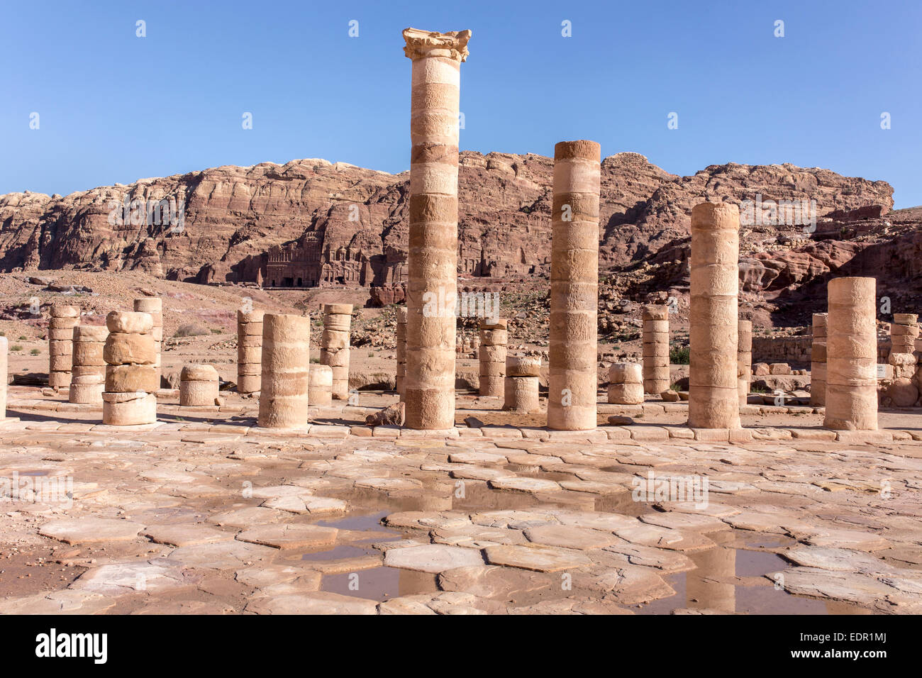 Petra (Arabic: البتراء, Al-Batrāʾ; Ancient Greek: Πέτρα) is a ...