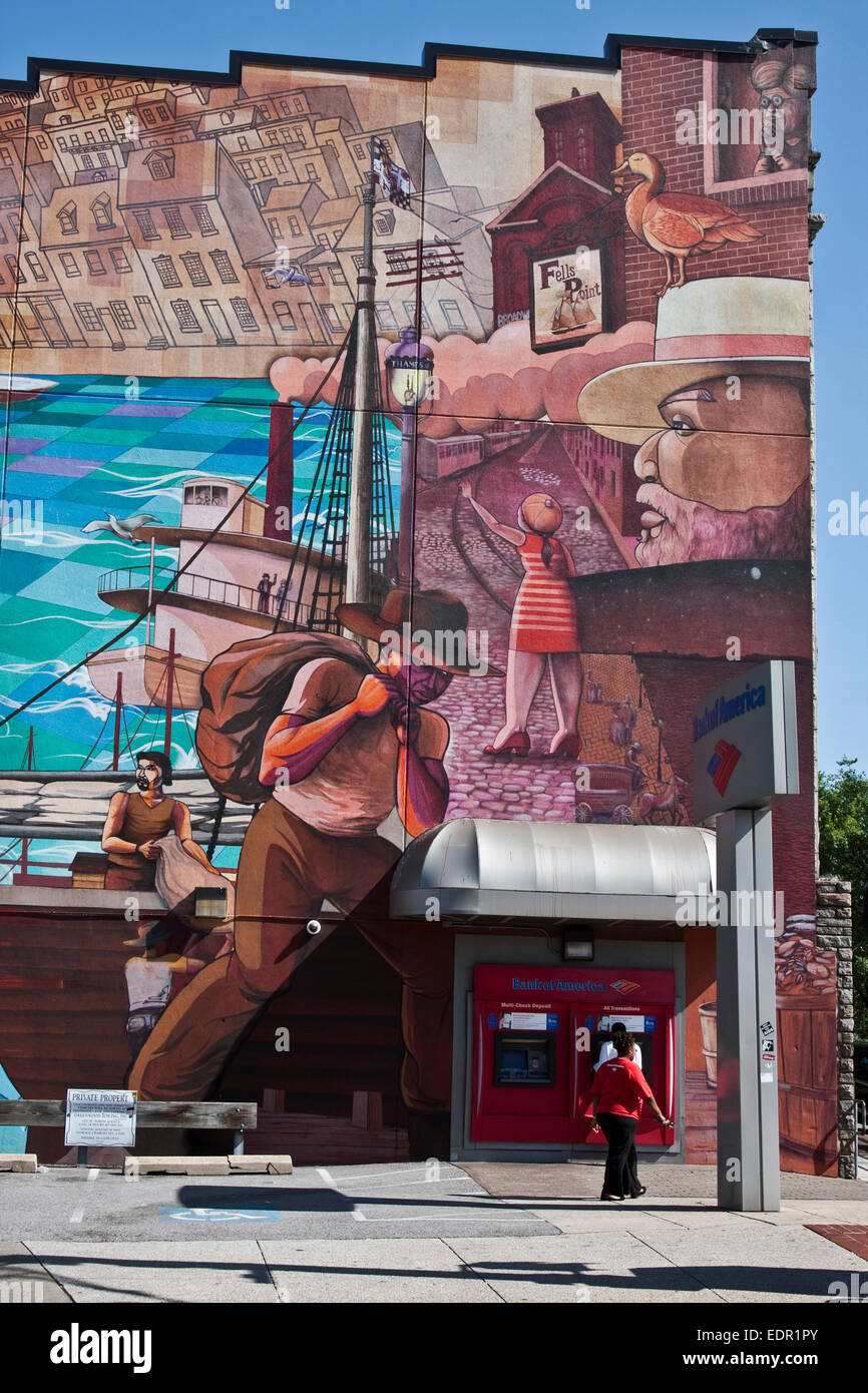 Historic baltimore neighborhood hi-res stock photography and images - Alamy