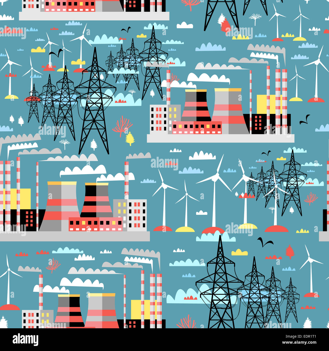 Steam power plant diagram hi-res stock photography and images - Alamy