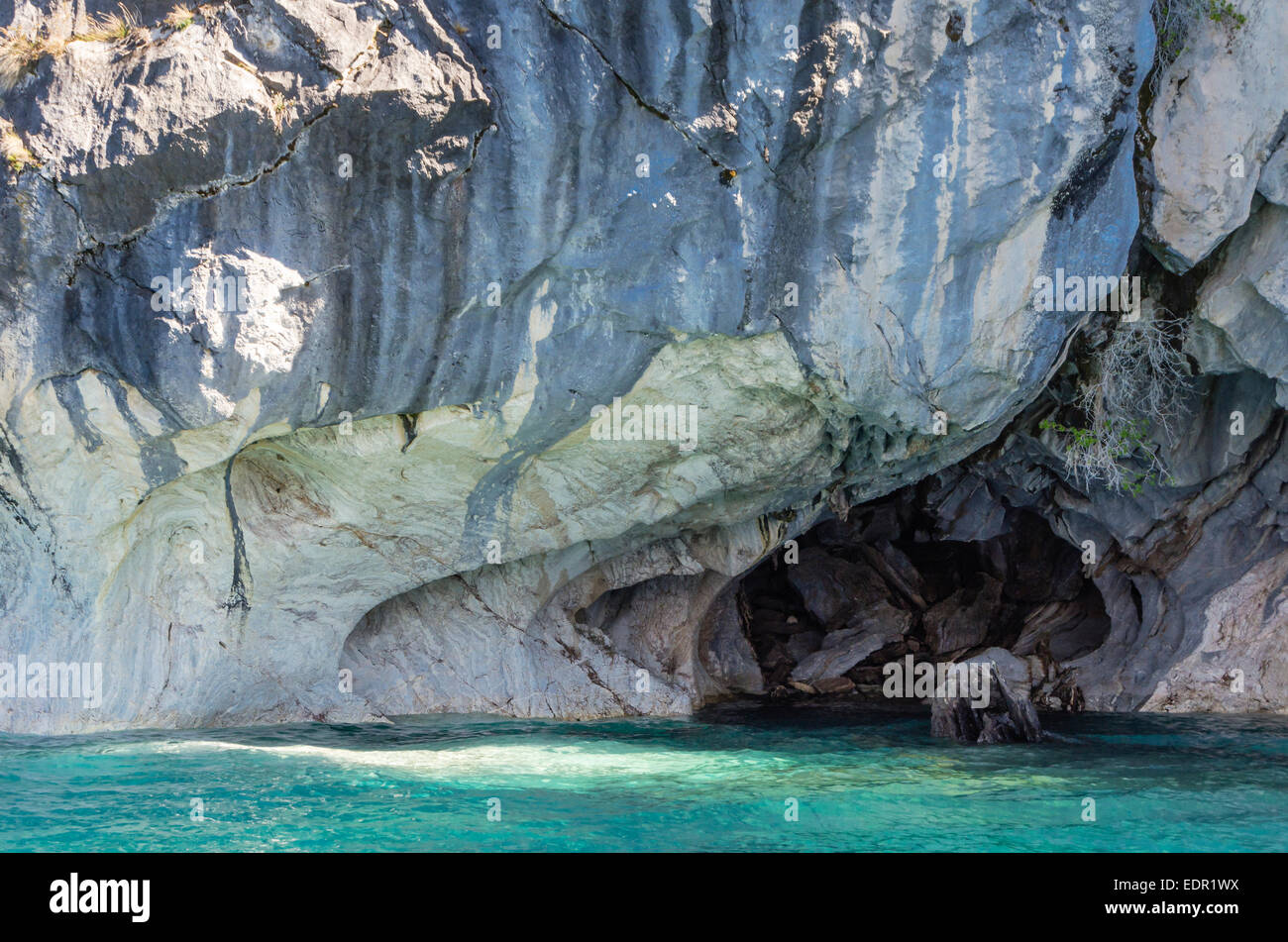 Marble Cathedral, Chile Stock Photo - Alamy