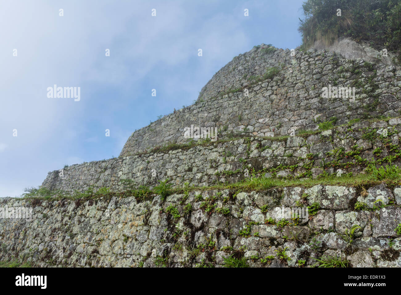 Stone Wall in Machu Picchu, Peru Stock Photo - Alamy
