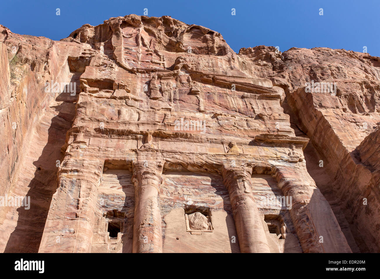 Petra (Arabic: البتراء, Al-Batrāʾ; Ancient Greek: Πέτρα) is a ...