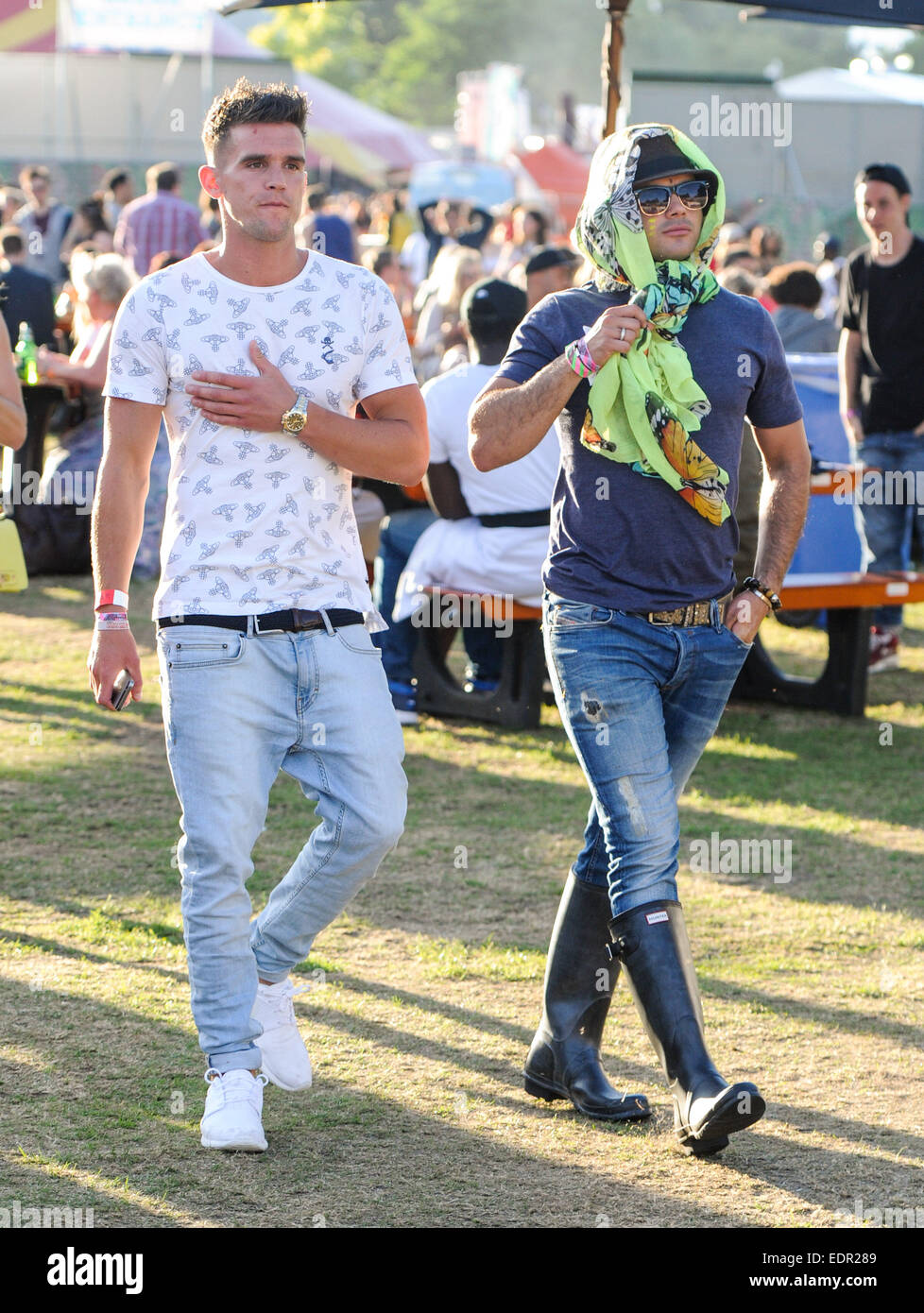 Wireless Festival 2014 - Day 3 - Celebrity Sightings Featuring: Ryan ...