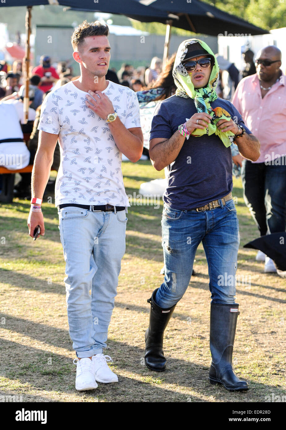 Wireless Festival 2014 - Day 3 - Celebrity Sightings Featuring: Ryan ...