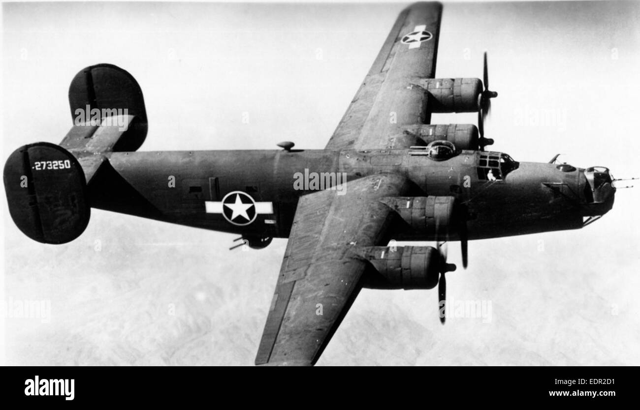 Consolidated Liberator Black and White Stock Photos & Images - Alamy