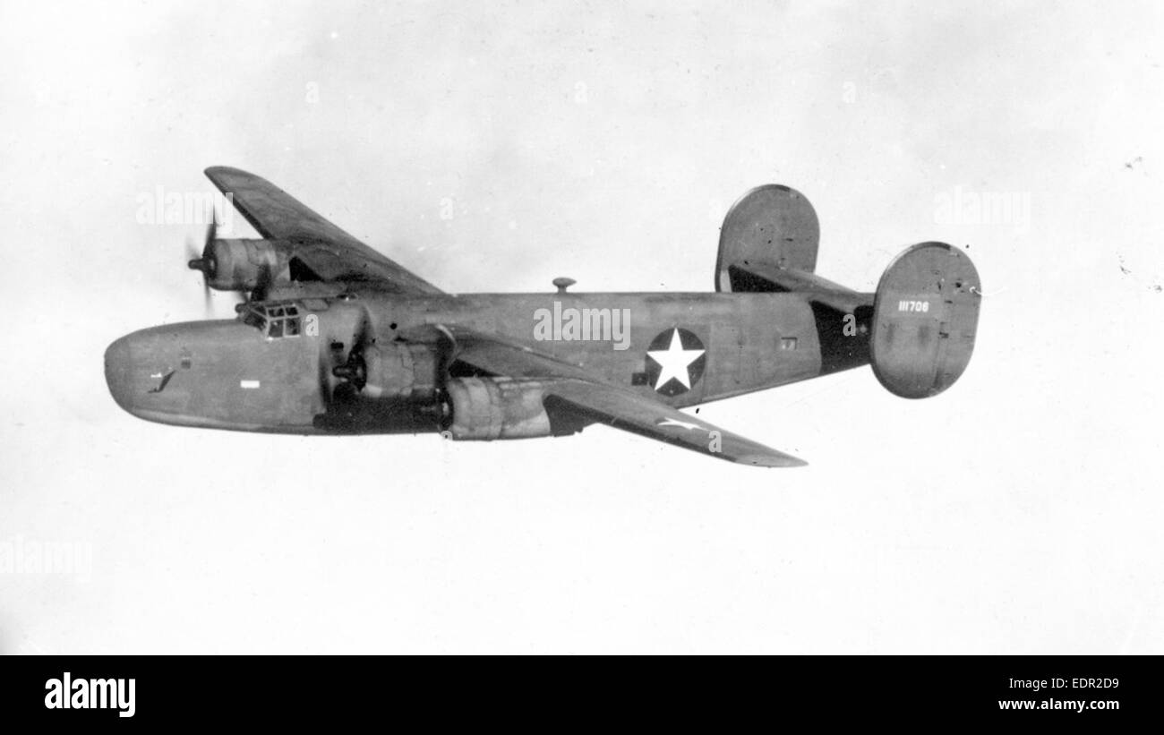 Consolidated c 87 liberator express Black and White Stock Photos ...