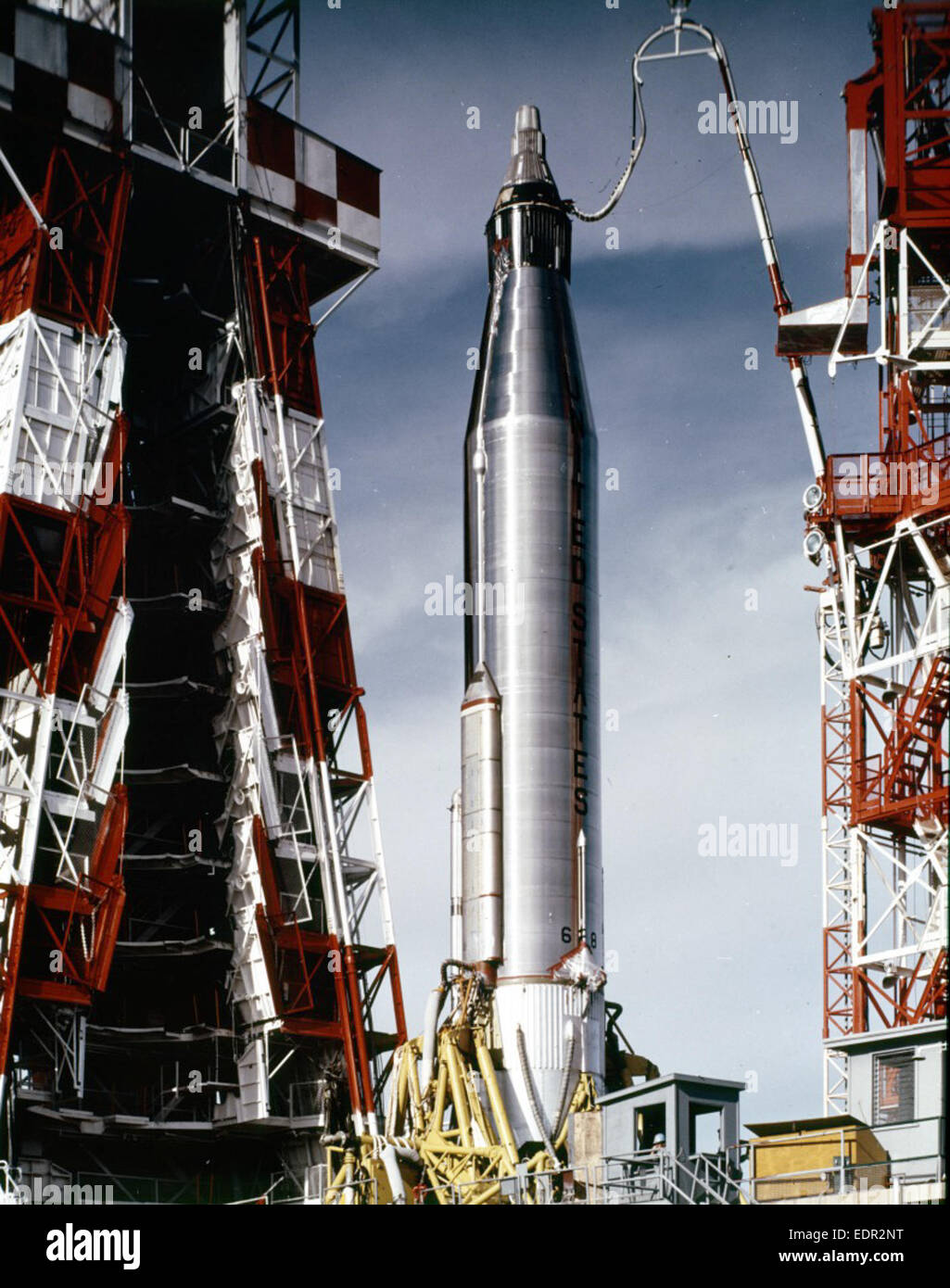 The Mercury-Atlas rocket system was crucial to the early stages of the ...