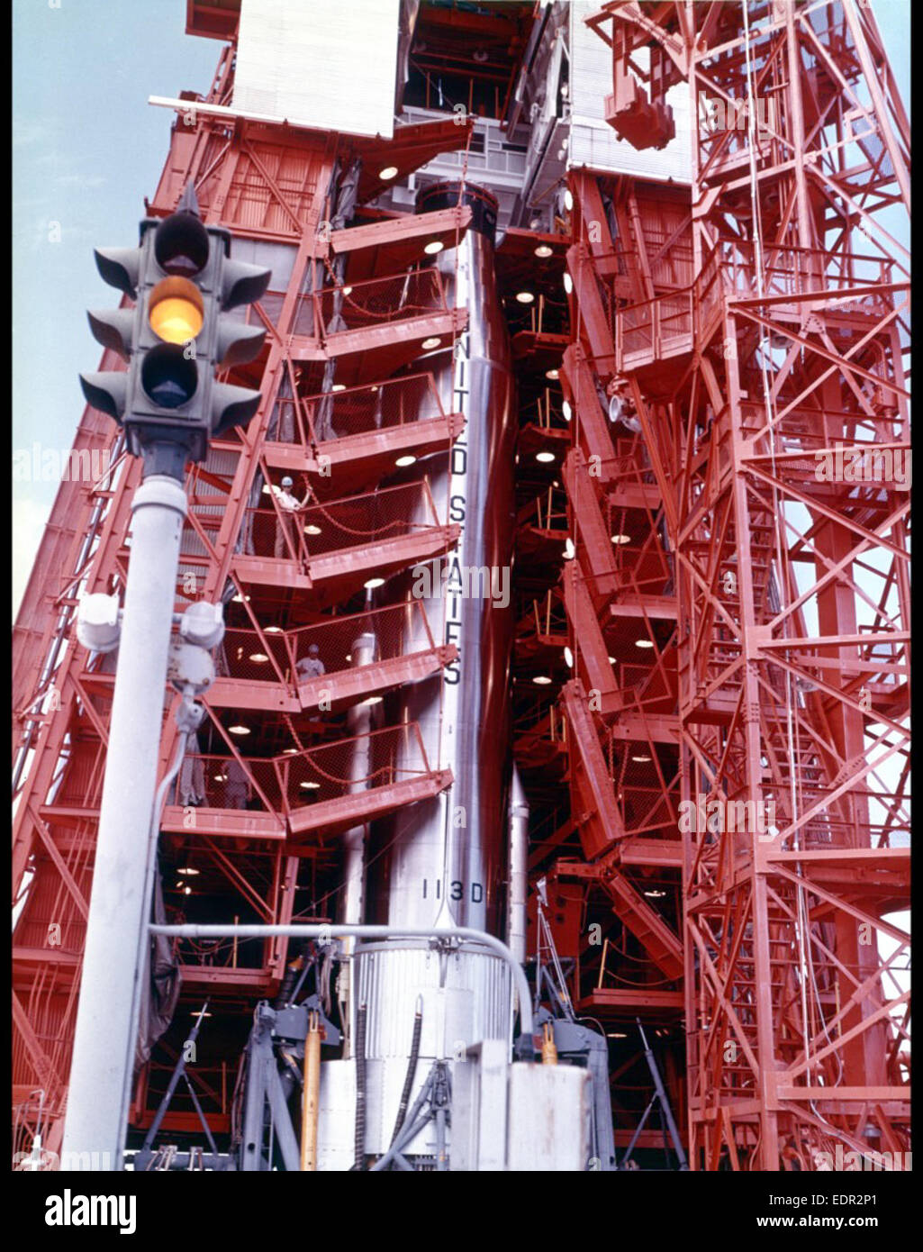 This photograph shows the Mercury-Atlas launch of the MA-8 mission on ...