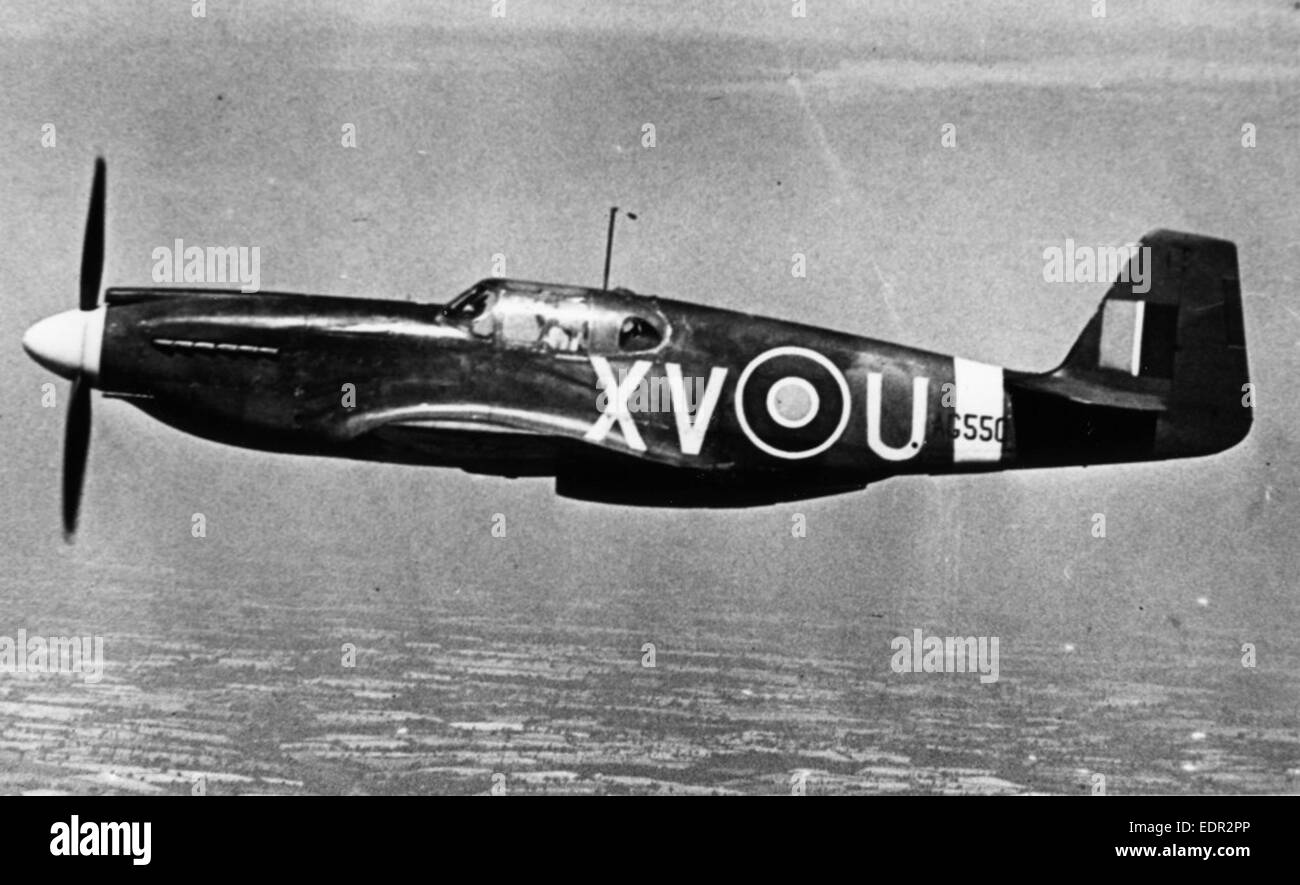 Mustang North American Mustang MkI AG550 XV-U No2 Sqd RAF 15954744507 o ...