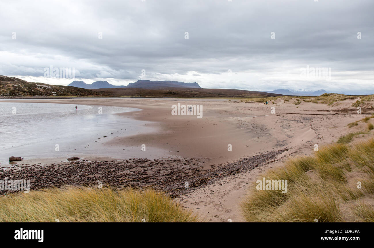 Achnahaird Bay near Achiltibuie Ross and Cromarty Scotland UK Stock ...