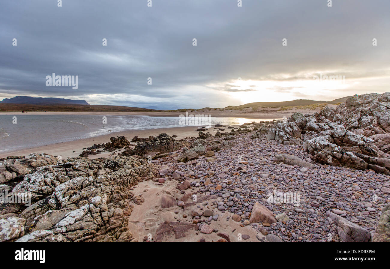 Achnahaird Bay near Achiltibuie Ross and Cromarty Scotland UK Stock ...