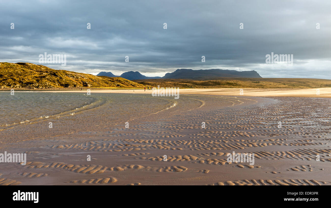 Achnahaird Bay near Achiltibuie Ross and Cromarty Scotland UK Stock ...