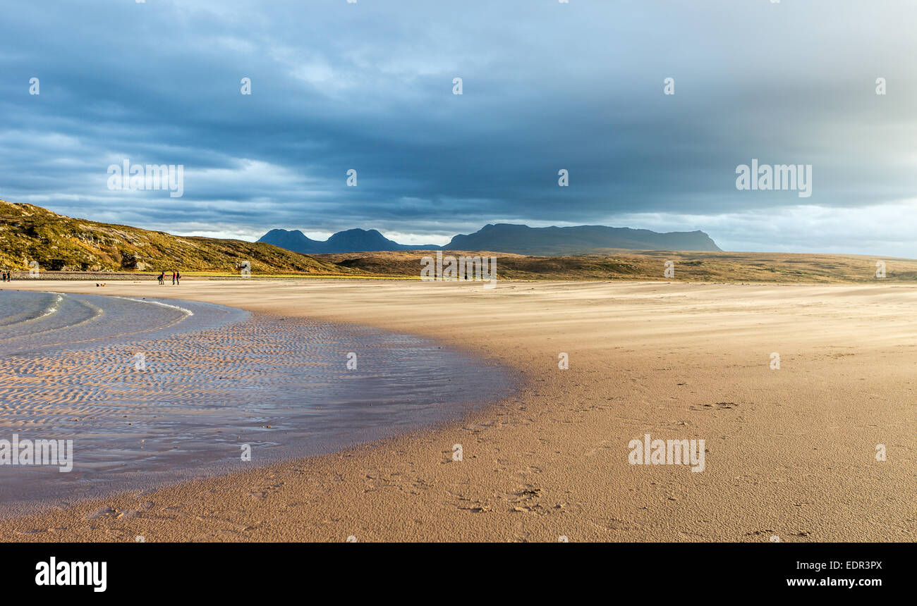 Achnahaird Bay near Achiltibuie Ross and Cromarty Scotland UK Stock ...