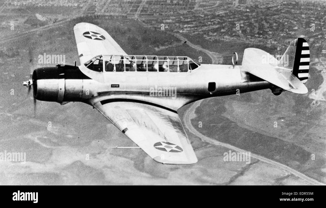 The Vultee YA-19 was a prototype attack aircraft developed in the 1930s ...
