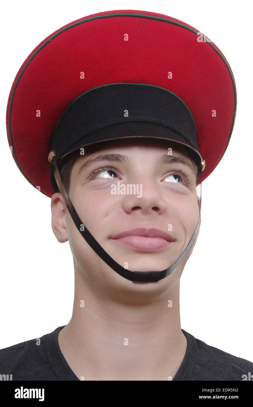 Boy in military uniform hi-res stock photography and images - Alamy