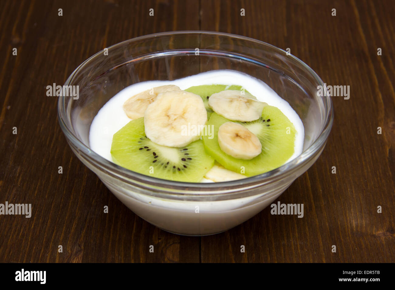 Breakfast on table yogurt hi-res stock photography and images - Alamy