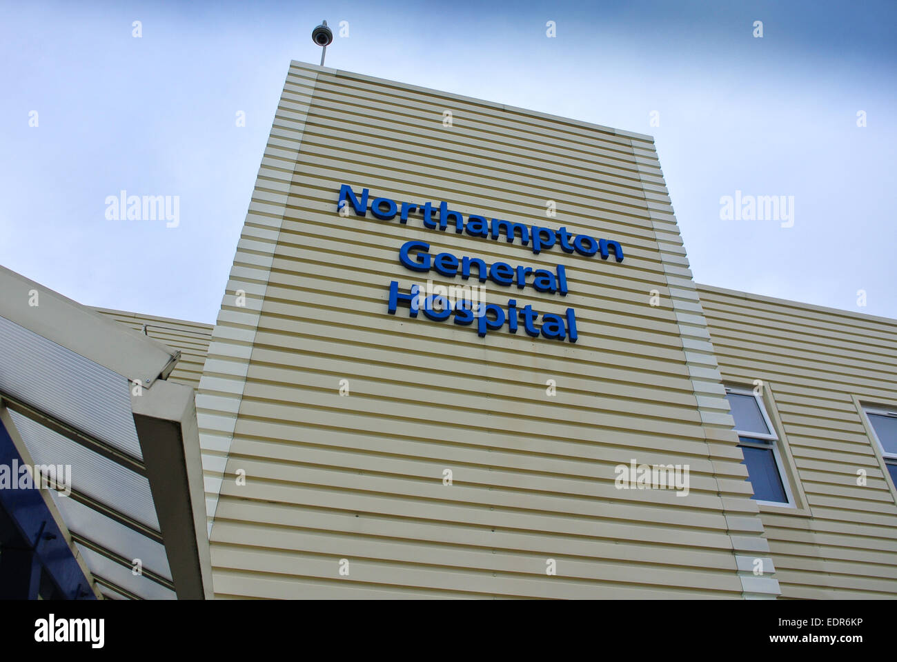 Northampton General Hospital entrance Stock Photo - Alamy