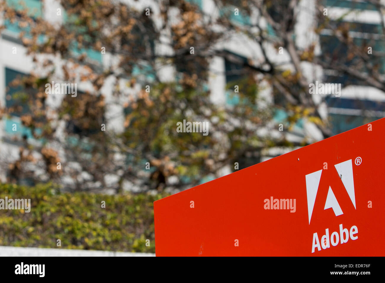 The headquarters of Adobe Systems in San Jose, California Stock Photo ...