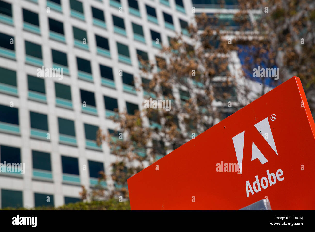 The headquarters of Adobe Systems in San Jose, California Stock Photo ...