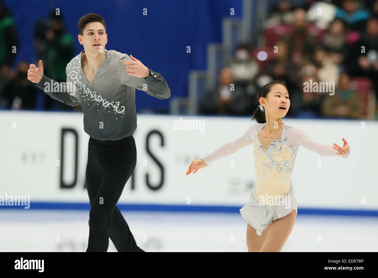 Ami Koga & Francis Boudreau-Audet, DECEMBER 28, 2014 - Figure Skating ...