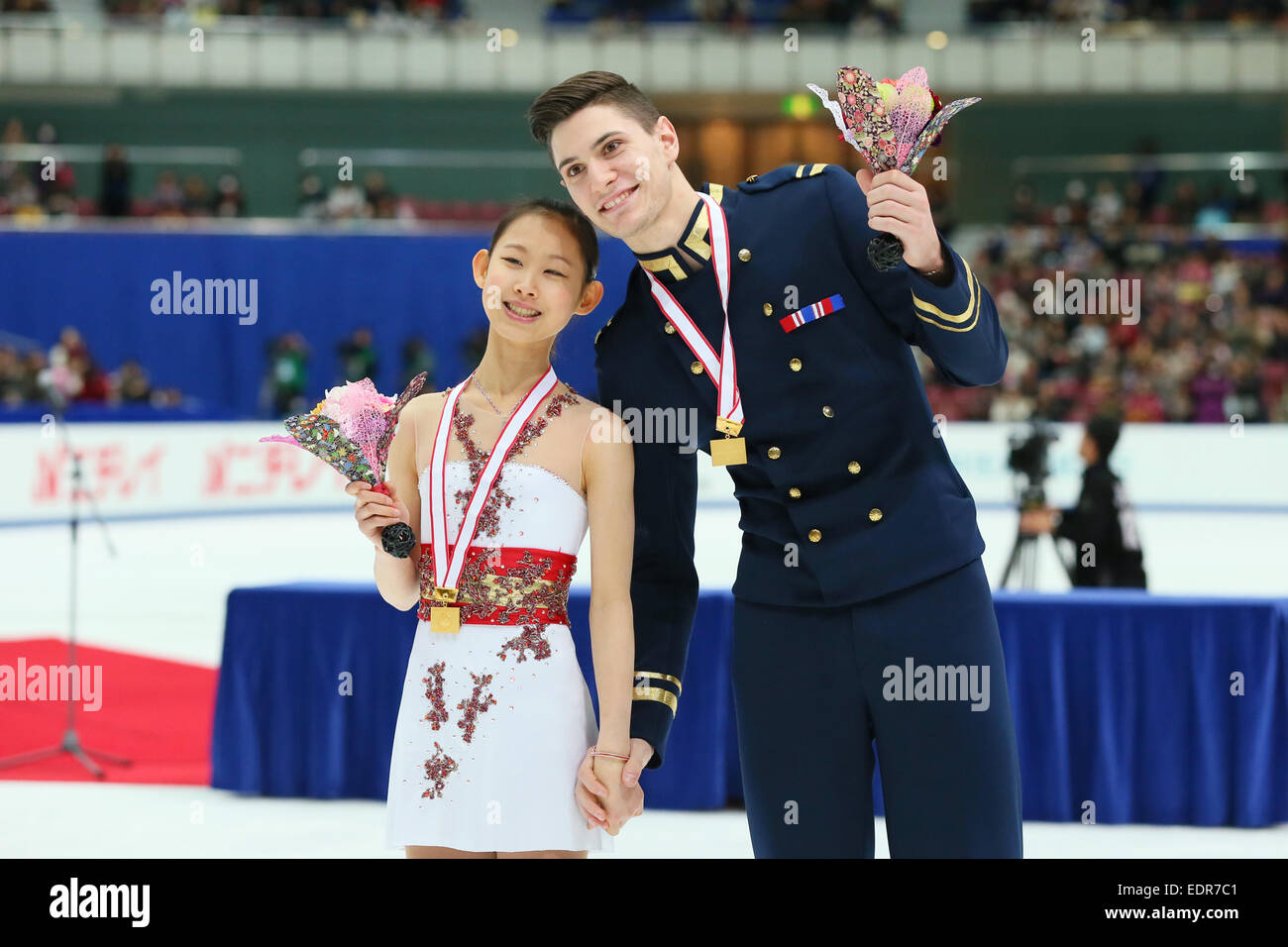 Ami Koga & Francis Boudreau-Audet, DECEMBER 28, 2014 - Figure Skating ...