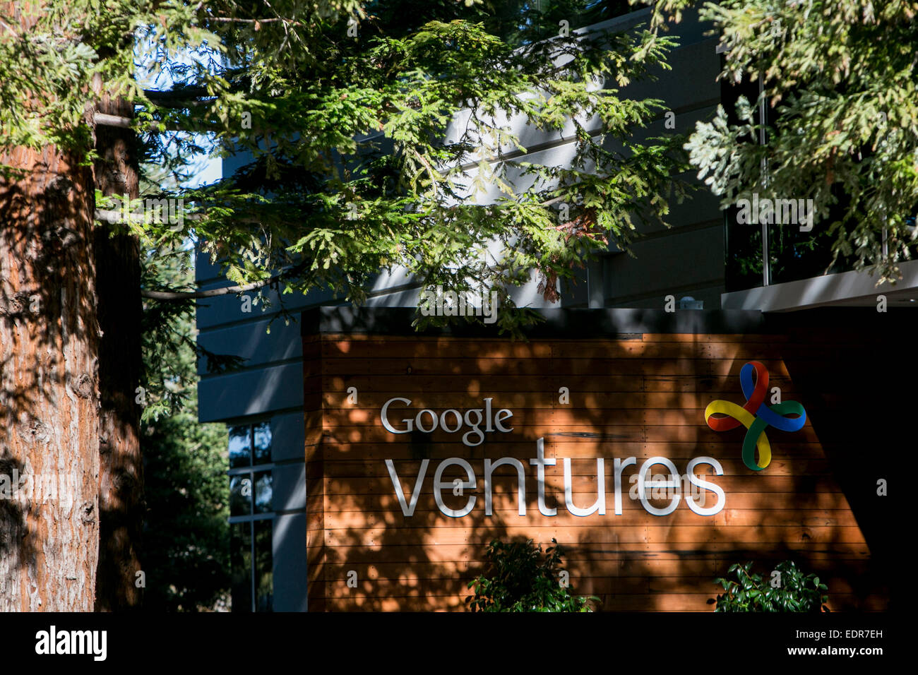 The headquarters of Google Ventures in Mountain View, California Stock ...