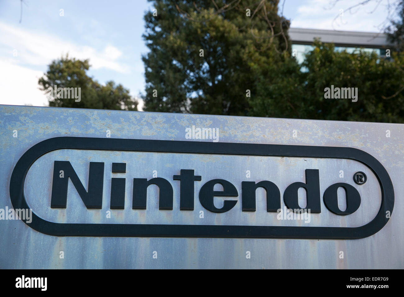 An office building occupied by Nintendo of America in Redwood City ...