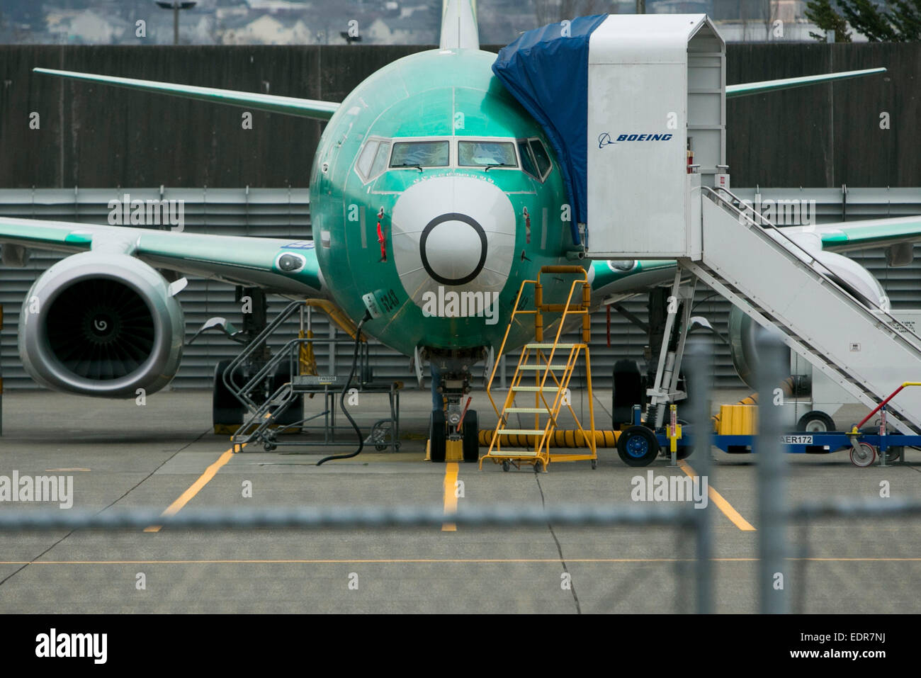Boeing renton factory hi-res stock photography and images - Alamy