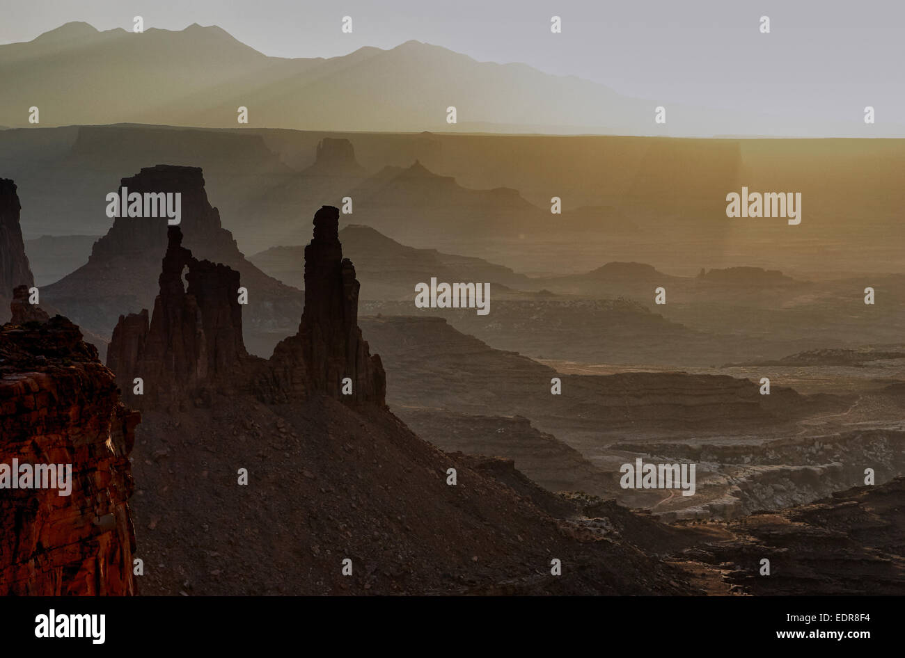 canyon spire [canyonland National Park] mesa Stock Photo - Alamy