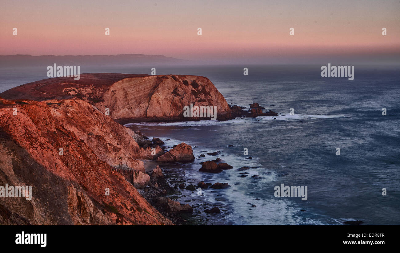 Point Reyes out of the fog Stock Photo - Alamy