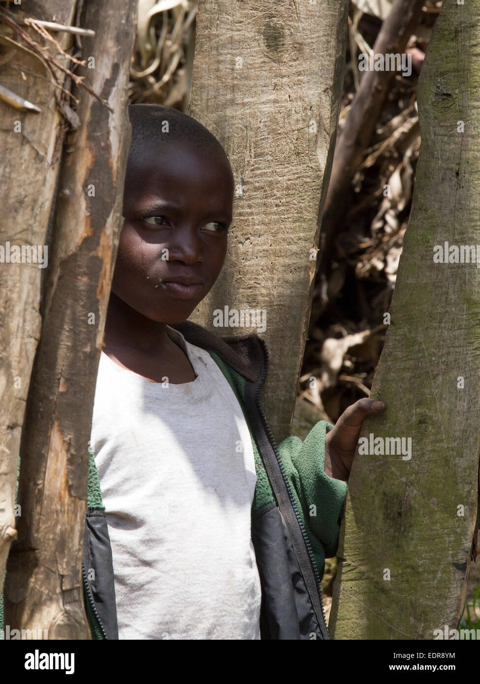 MAYANGE; RWANDA - NOVEMBER 13: Unidentified child from the UN Millenium ...