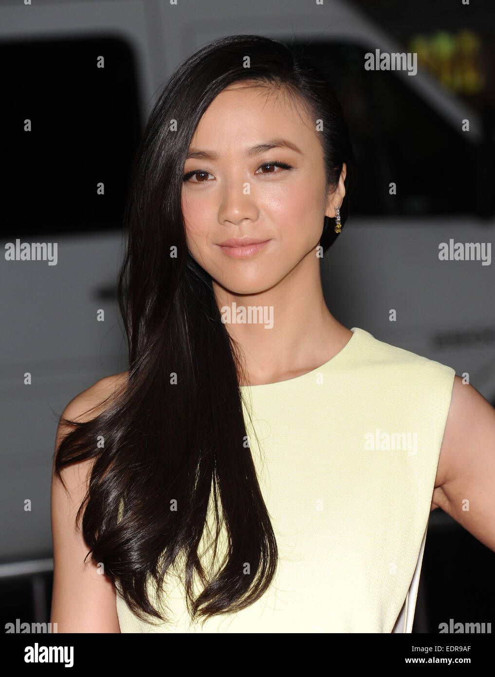 Hollywood, California, USA. 8th Jan, 2015. Tang Wei arrives for the ...