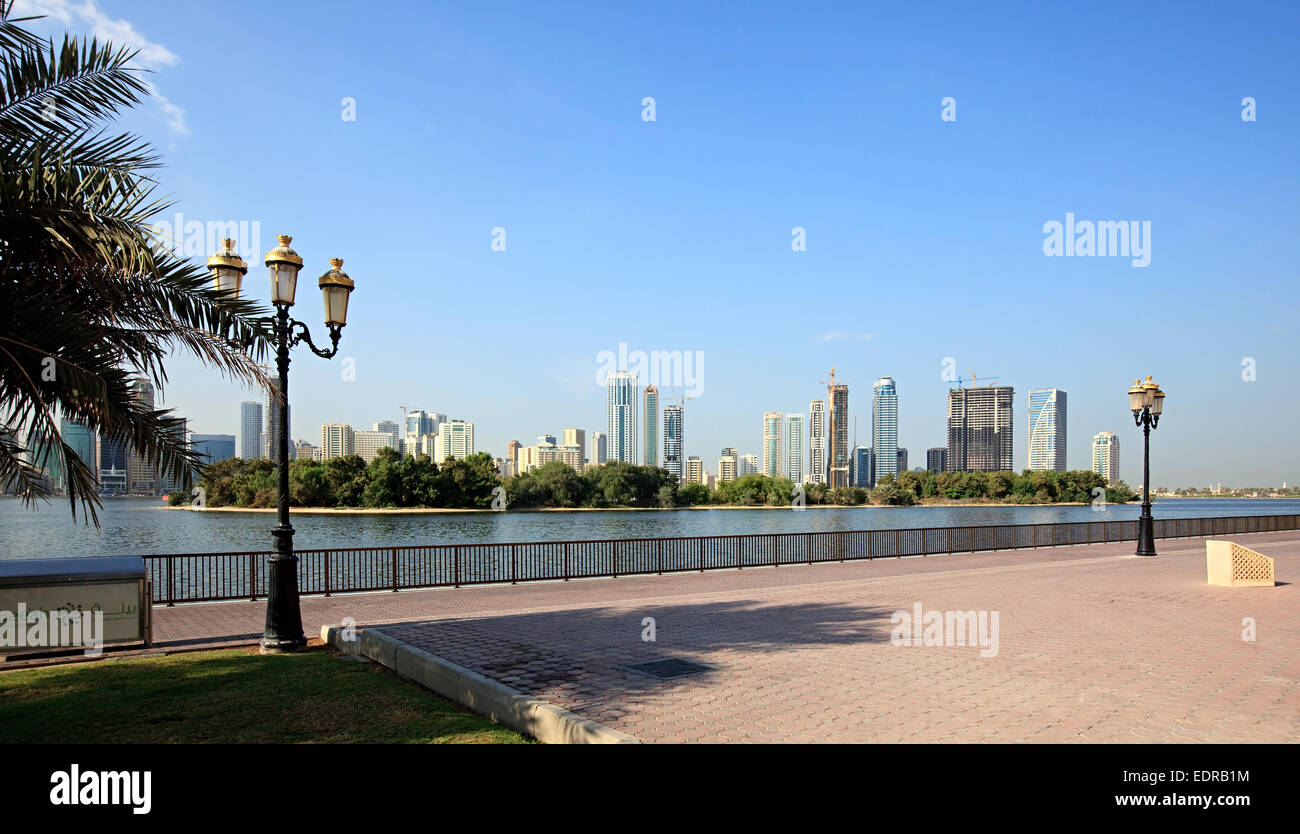 Khalid lagoon hi-res stock photography and images - Alamy