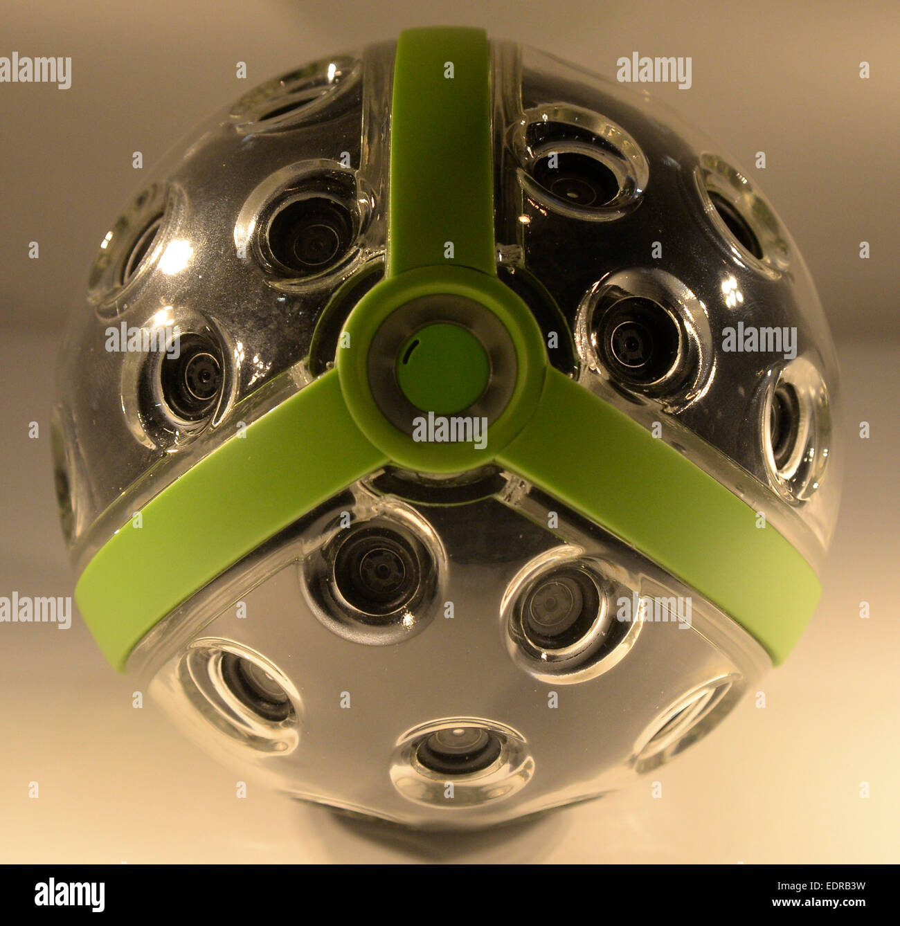 Jan 8, 2015. Las Vegas NV-USA. Panono 360x360 degree shooting panoramas ...