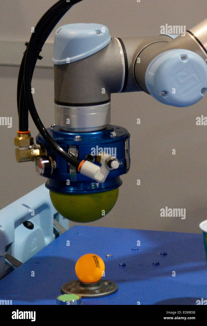 Jan 8, 2015. Las Vegas NV-USA. Empire Robotics shows their Versaball ...