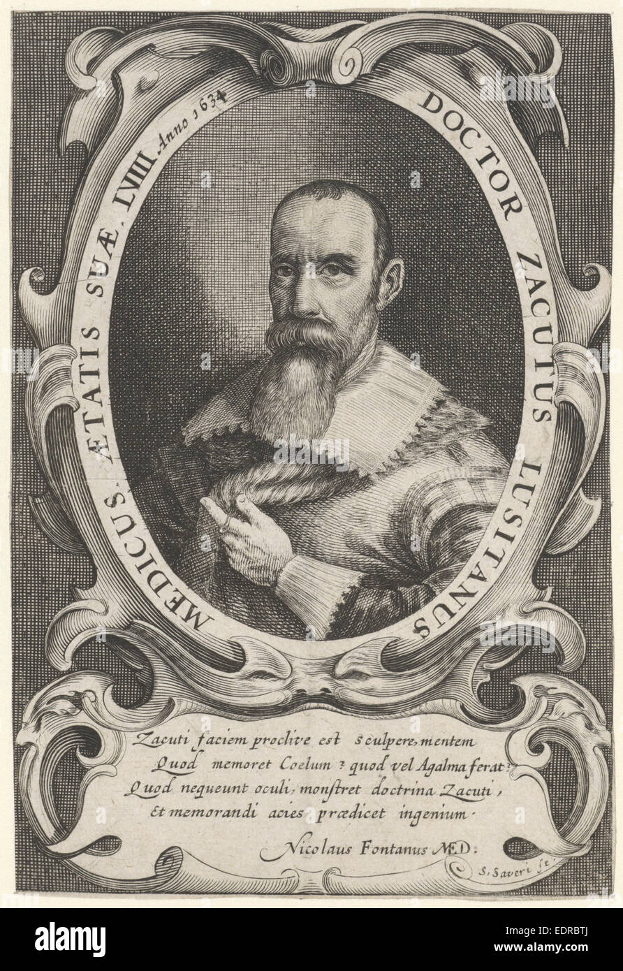 Doctor abraham zacutus lusitanus hi-res stock photography and images ...
