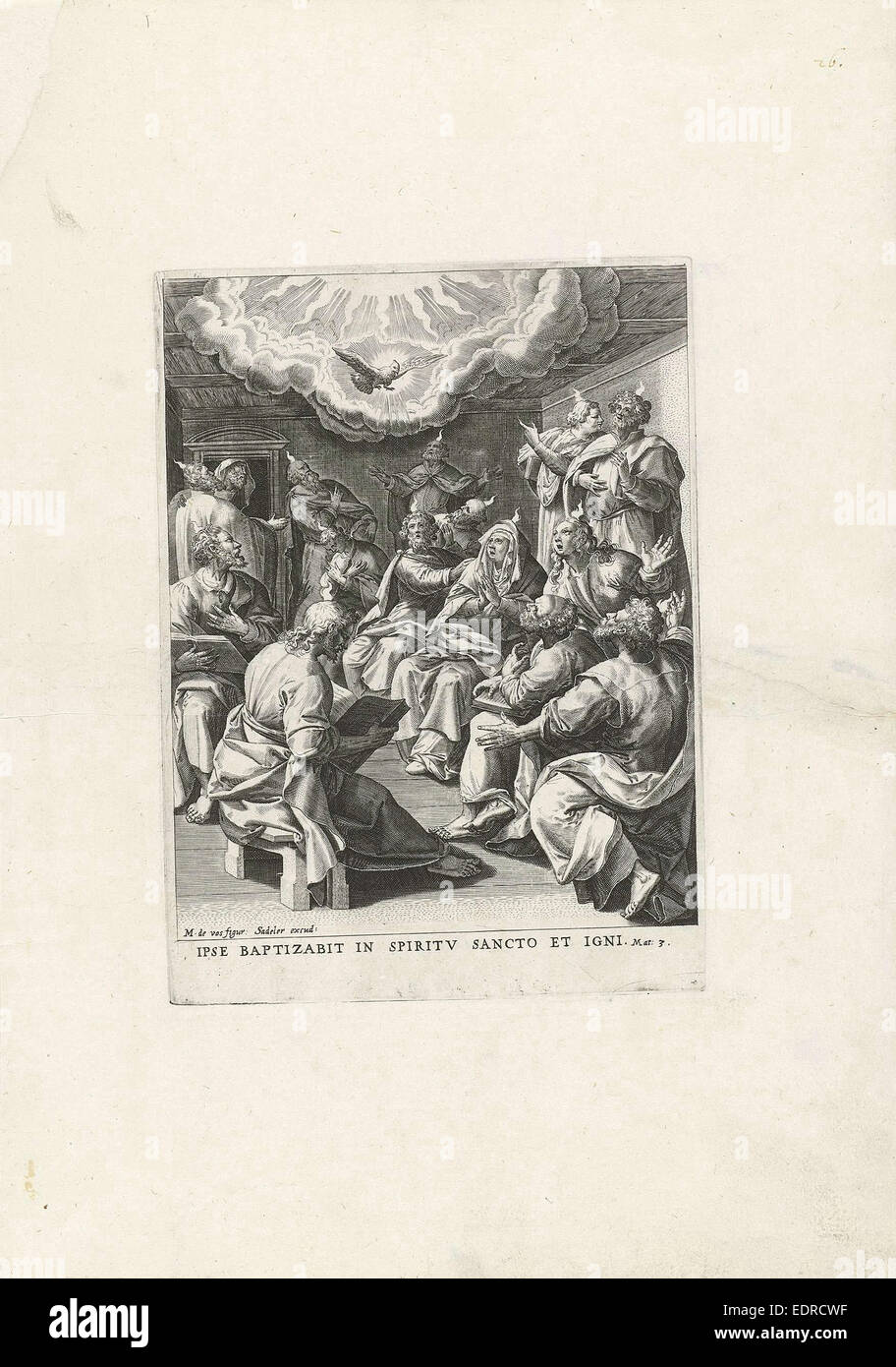 The outpouring of the holy spirit hi-res stock photography and images ...