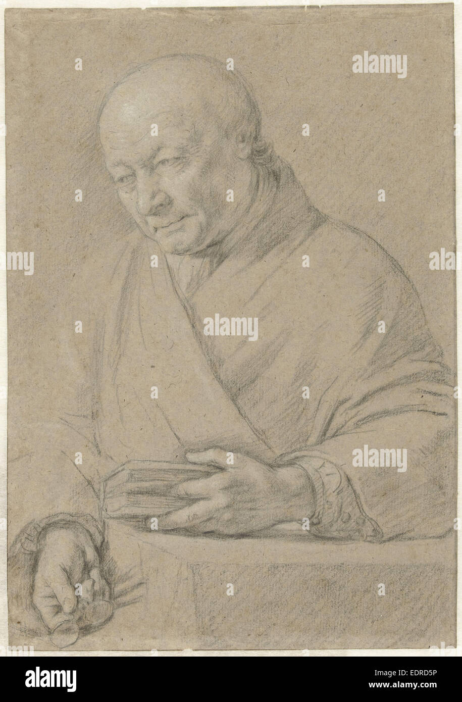 Portrait of Willem van Mieris, Frans van Mieris (II), 1699 - 1763 Stock ...