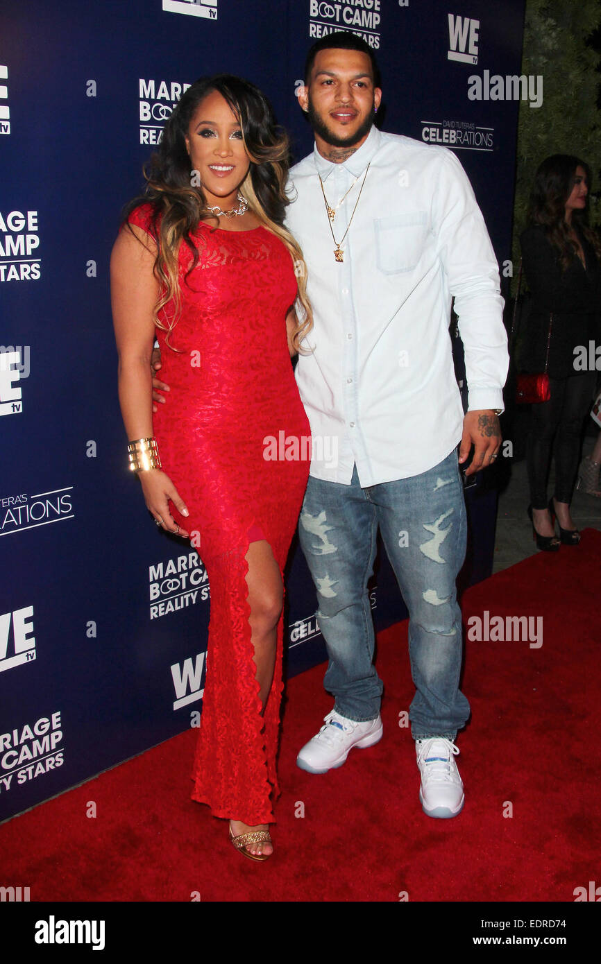 Los Angeles, California, USA. 8th Jan, 2015. Jacob Payne; Natalie Nunn ...